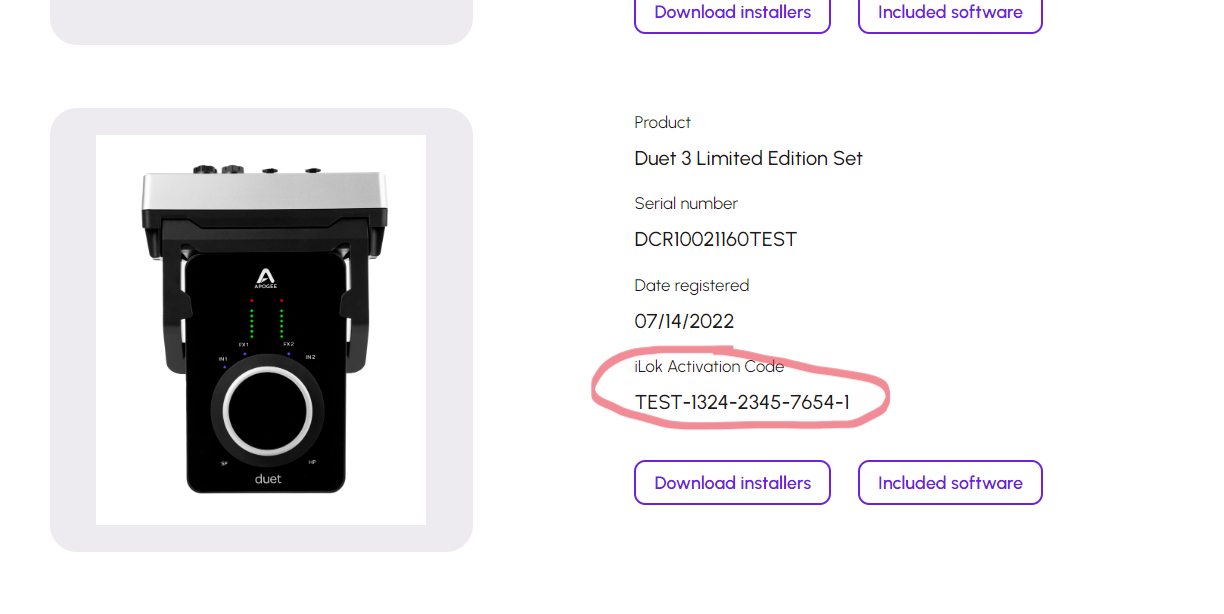 Activating Apogee Plugins